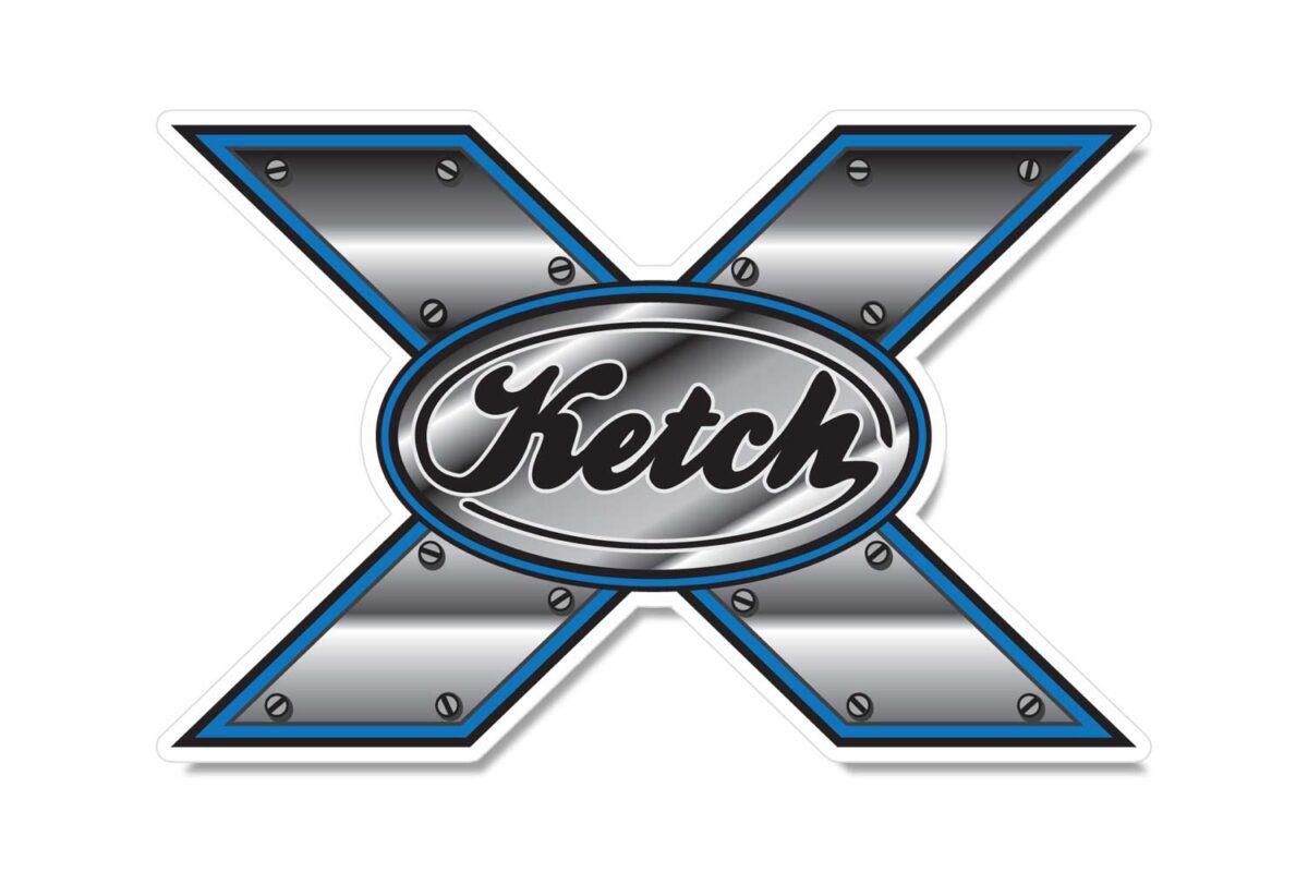 Ketch X Sticker - Diecut