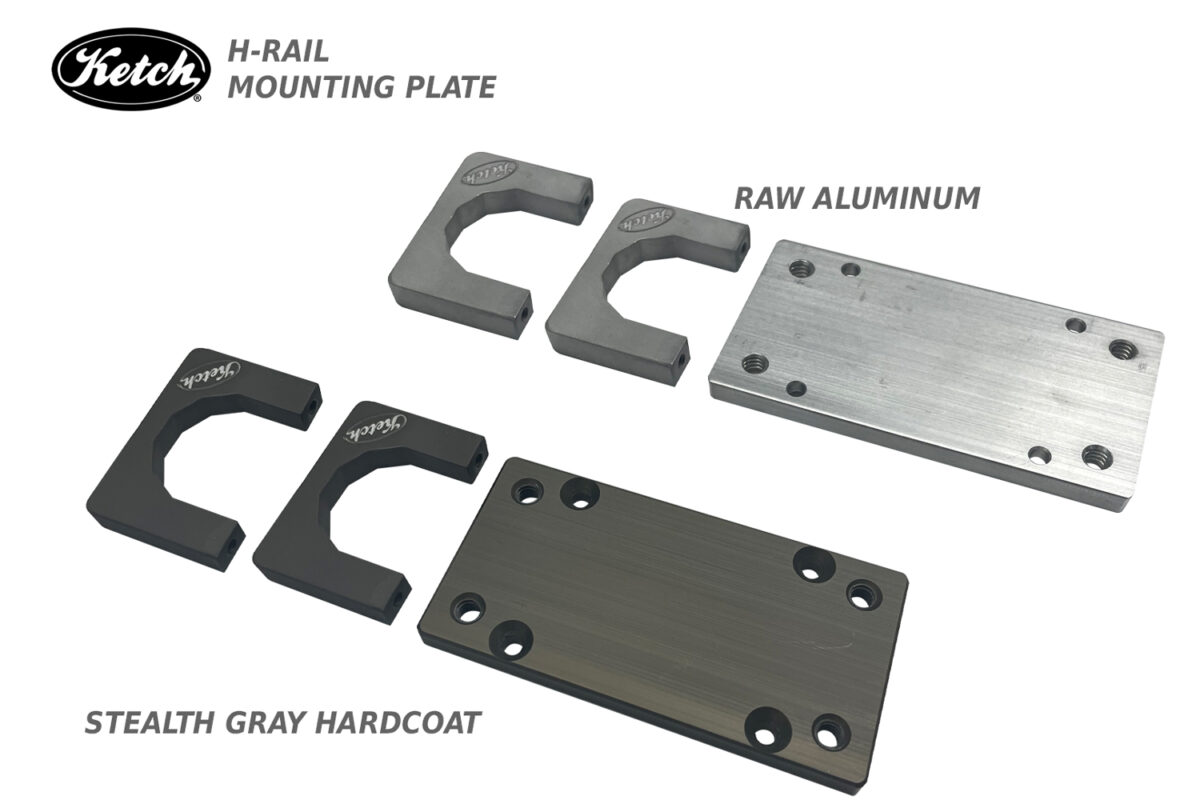Ketch H-Rail Mounting Plate for Scotty® Base – Ketch Products