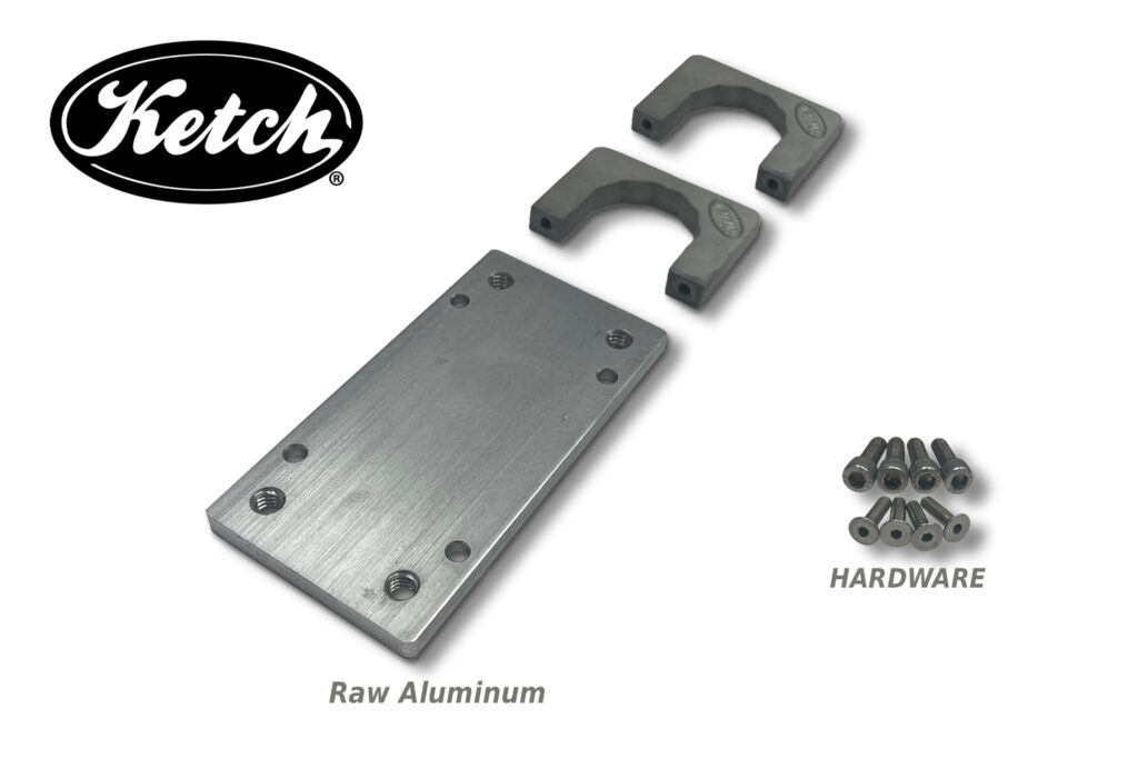 Ketch H-Rail Mounting Plate for Scotty® Base – Ketch Products