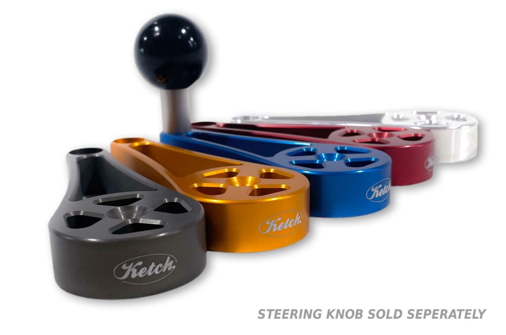 Ketch Anodized Aluminum PA Series Steering Handle – Ketch Products