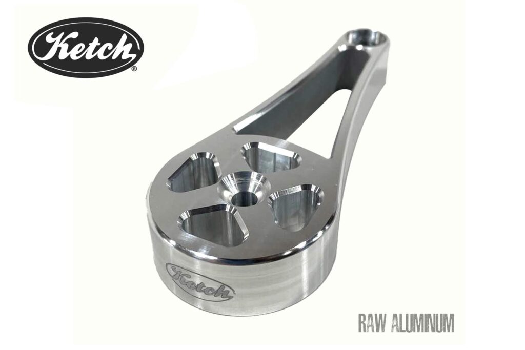 Ketch Anodized Aluminum PA Series Steering Handle