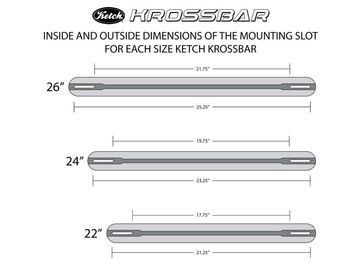 26 Inch – X-Aktrak HD Krossbar – Ketch Products, Accurate Fish ...