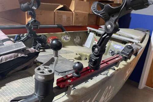 Ultimate Guide: Kayak Fishing Dual Graph Mounts, Dashboards and ...