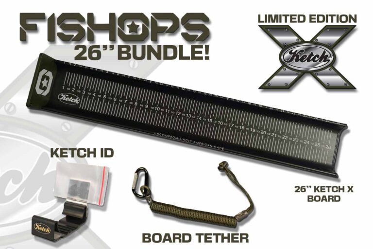 26" Limited Edition FISHOPS Ketch X Board Bundle