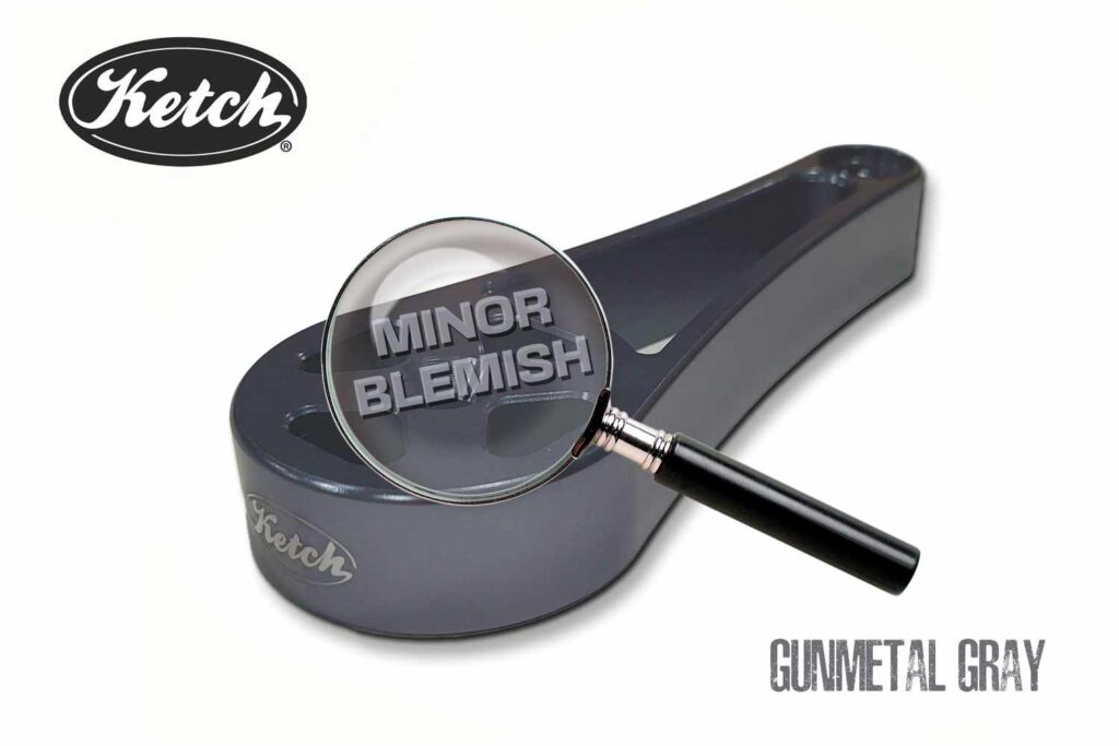 Blemished - Ketch Anodized Aluminum PA Series Steering Handle